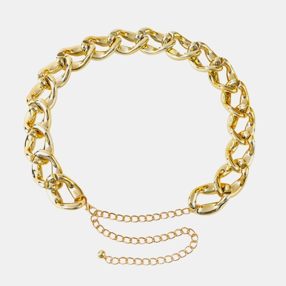 Lovely Rosetta | Accessories | Gold Chain Belt | Poshmark